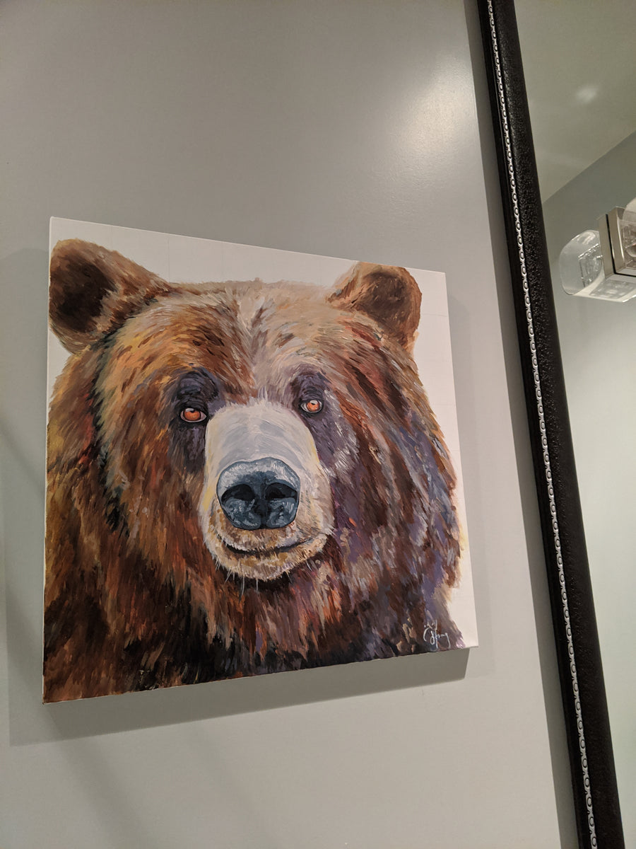 Bear Portrait – Divine and Wild